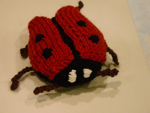 Ravelry: Lady Bird or Lady Bug pattern by Julie Cartwright