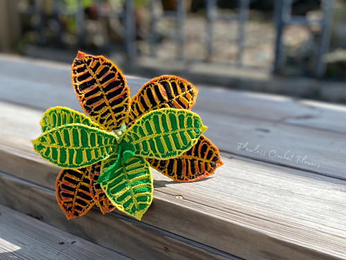 Ravelry: Croton Petra Plant pattern by Leticia Lebron