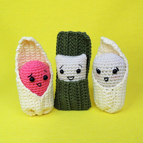 Ravelry: The Baby Tamales pattern by Carrie Mendoza