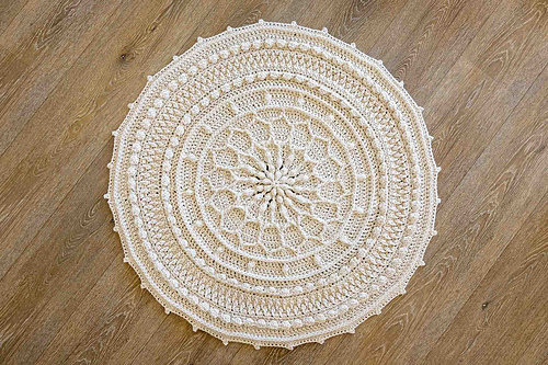 Ravelry: Eliana Floor Rug pattern by Periwinkle Crochet