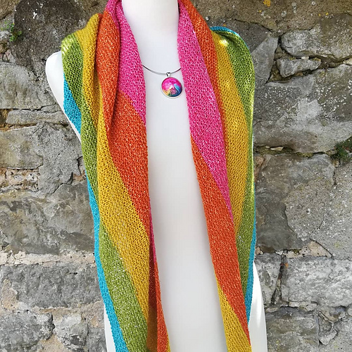 Ravelry: Das andere Tüchle pattern by knitcats Design