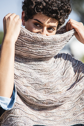 Ravelry: Cumulus Poncho pattern by Elena Fedotova