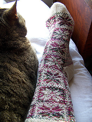Ravelry: Nordic Style Adult Sock pattern by Kathleen Taylor