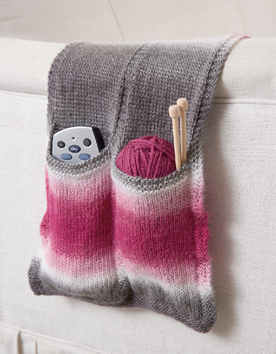 Ravelry: Ombre armchair caddy pattern by Fran Morgan