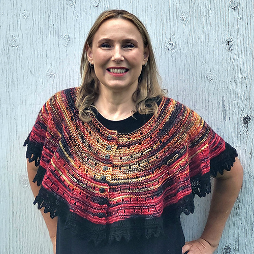 Ravelry: Mind's Ease Capelet 207 pattern by Michelle Porter