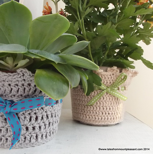 Ravelry: Made-to-Measure Plant Pot Cosy pattern by Anthea Willis