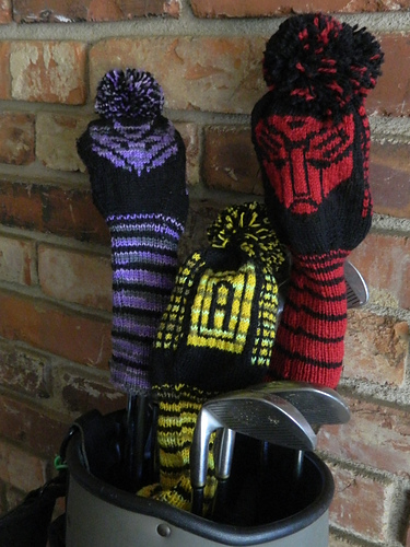 Ravelry: Transformer Golf Club Covers pattern by Carrie Forrest Dweller ...