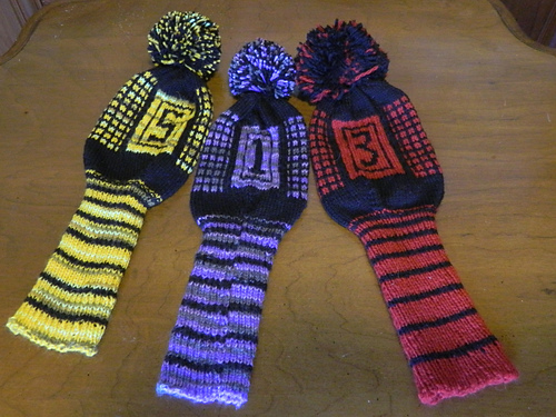 Ravelry: Transformer Golf Club Covers pattern by Carrie Forrest Dweller ...