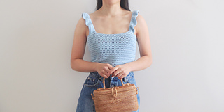 Ravelry: Ava Ruffle Tank Top pattern by Grace Forthefrills