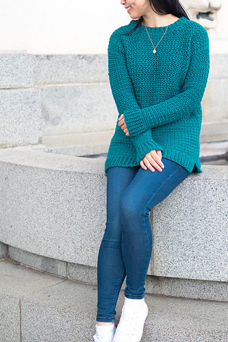 Ravelry: Weekend Snuggle Sweater pattern by Grace Forthefrills