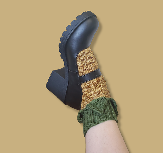 Ravelry: It's Corn Socks! pattern by Lindsey Holt