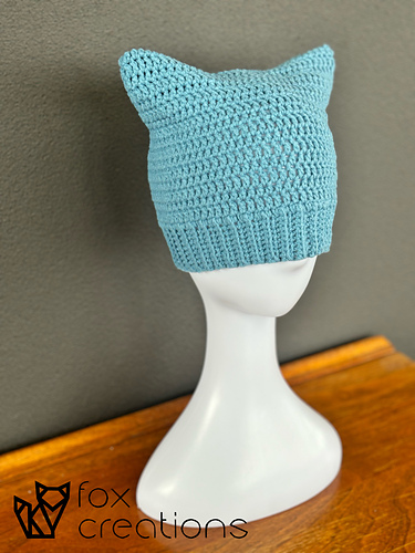 Ravelry: Quick Cat Ear Beanie pattern by Monica Fox