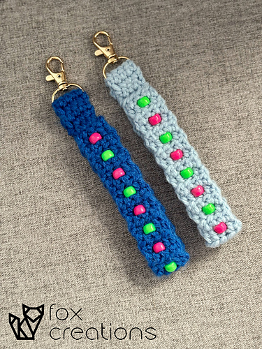 Ravelry: Fidget Bead Key Fob pattern by Monica Fox