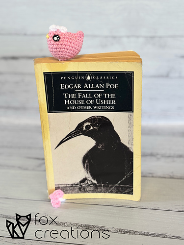 Ravelry: Mini Chicken Bookmark pattern by Monica Fox