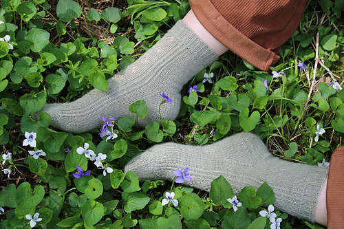 Ravelry: Wood Violet Socks pattern by Fox & Folk