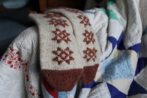Ravelry: Sawtooth Quilt Socks pattern by Fox & Folk