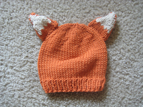 Ravelry: Woodland Fox Cub Hat pattern by Tessa Shearer