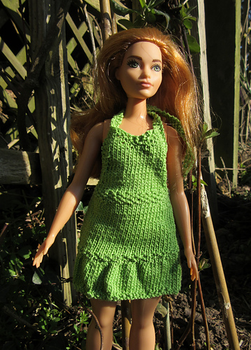 Ravelry: 1:6th scale Teleri dress pattern by Frances Powell