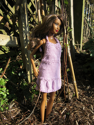 Ravelry: 1:6th scale Teleri dress pattern by Frances Powell