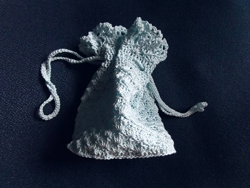 Ravelry: Crochet wedding reticule pattern by Frances Powell
