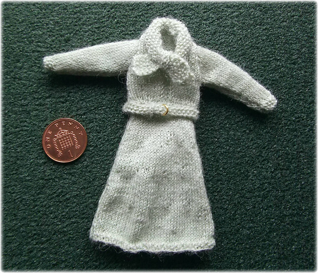 Ravelry: 1:12th scale ladies dress c. 1935 pattern by Frances Powell