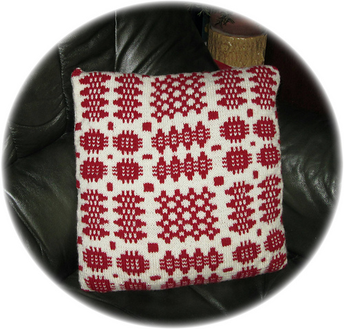 Ravelry: Caernarfon Cushion pattern by Frances Powell