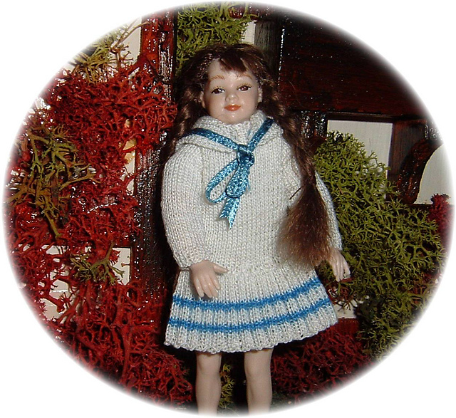 Ravelry: 1:12th scale girls dresses pattern by Frances Powell