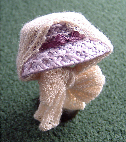 Ravelry: 1:12th scale Motoring veils pattern by Frances Powell