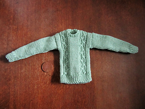 Ravelry: 1:6th scale David Jumper pattern by Frances Powell