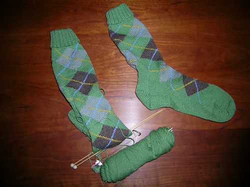 Ravelry: Argyle Socks pattern by Jacquelyn Smyth