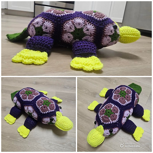 Ravelry: Petal-pus Platypus pattern by Liv Frankenstitch