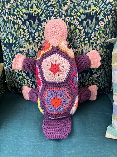 Ravelry: Petal-pus Platypus pattern by Liv Frankenstitch