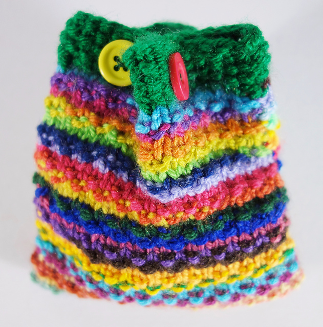 Ravelry: Loose Ends Pouches pattern by Frankie Brown