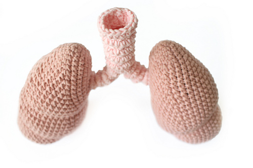 Ravelry: Anatomical human lungs pattern by Liza Frantseva