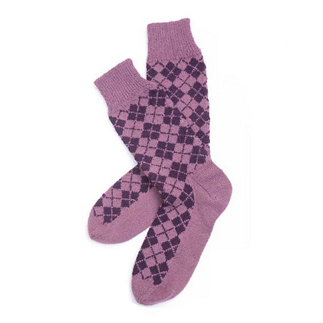 Ravelry: Men's Argyle Socks pattern by Frederica Patmore