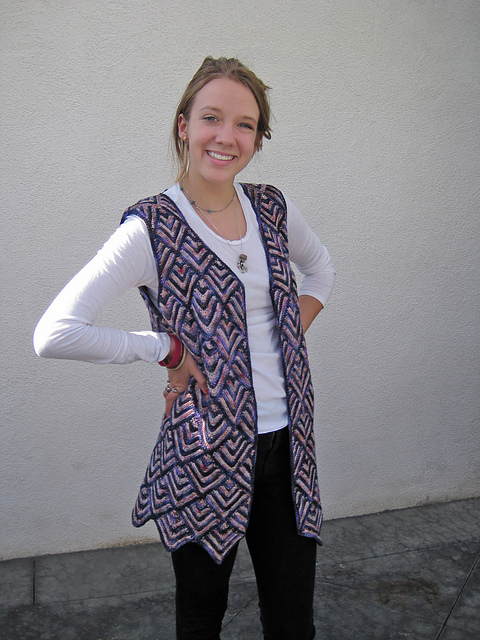 Ravelry: Lauren Swing Vest pattern by Ann Wicker
