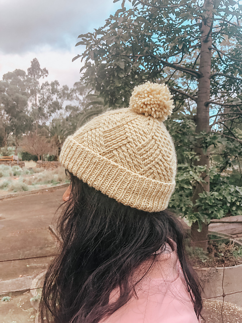Ravelry: Claire Twisted Beanie pattern by Friday Knits