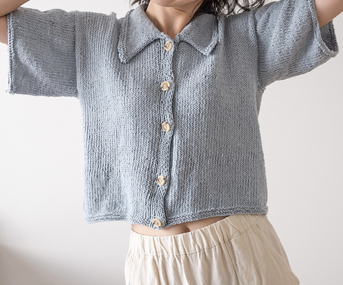 Ravelry: Boxy Cardigan pattern by Friday Knits