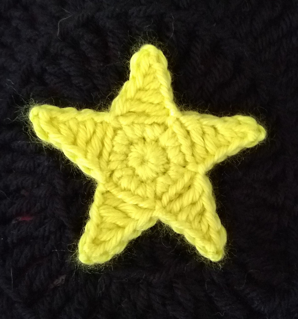 Ravelry: Star Applique pattern by Ellen Aria