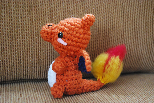 Ravelry: Little Charizard Pokemon pattern by the BlackLory