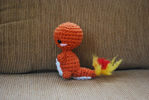 Ravelry: Little Charmander Pokemon pattern by the BlackLory