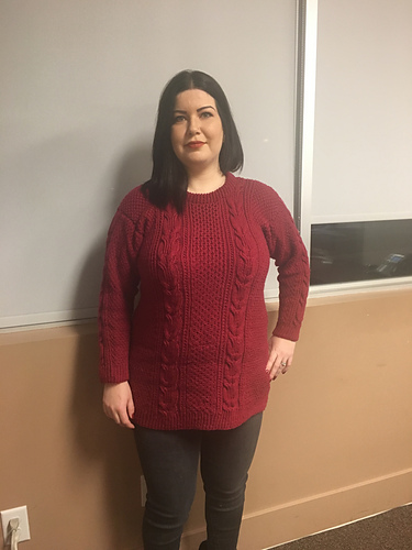 Ravelry: Inverness Sweater pattern by Linda Marveng