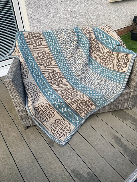 Ravelry: Celtic Love Blanket pattern by Funky Loops Crochet