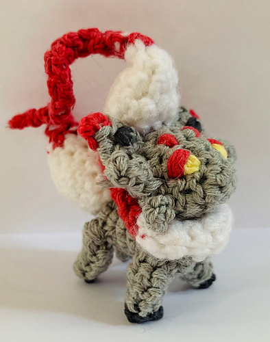 Ravelry: Hisuian Zorua Pokemon pattern by Gaby J