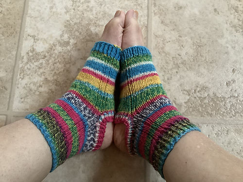 Ravelry: Namaste Yoga Socks pattern by Brenda Castiel