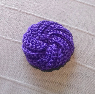 Ravelry: NoeskaS's Green and Purple Spiral Scrubbies