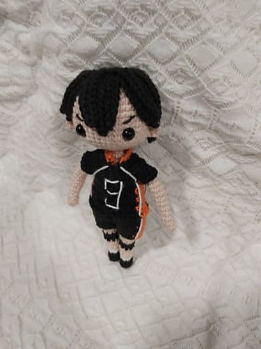 Ravelry: Tobio Kageyama amigurumi of the anime Haikyuu pattern by ...