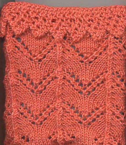 Ravelry: Orange Lace pattern by Katherine Foster