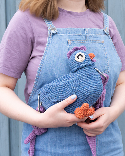 Ravelry: Agda the Chicken Bag pattern by Veronica Lönnqvist