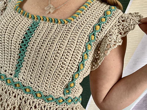 Ravelry: Electro Top pattern by Heidi Nieling